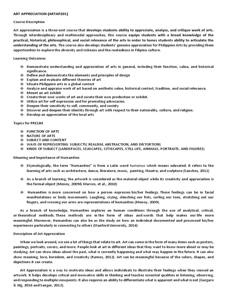 Intro Purpose and Function of Arts | PDF | Fine Art | Paintings