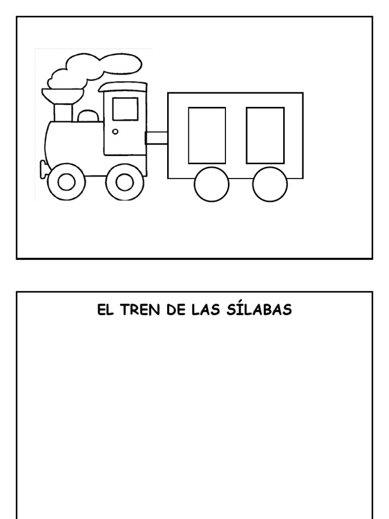 El Tren de Las Sílabas | PDF