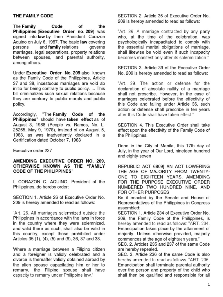 Famcode 2 | PDF | Marriage | Witness