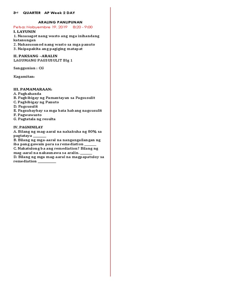 Ap Quarter 3 Week 4 | PDF