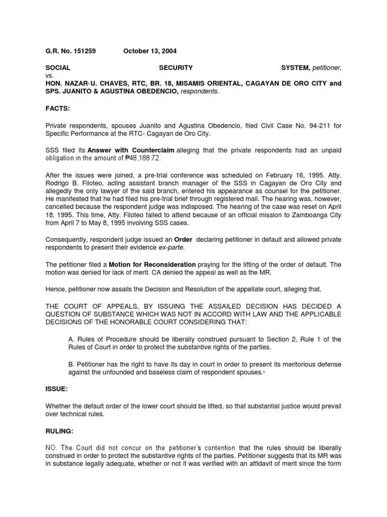 SASAN JR Vs NLRC - Case Digest | PDF | Lawsuit | Judgment (Law)