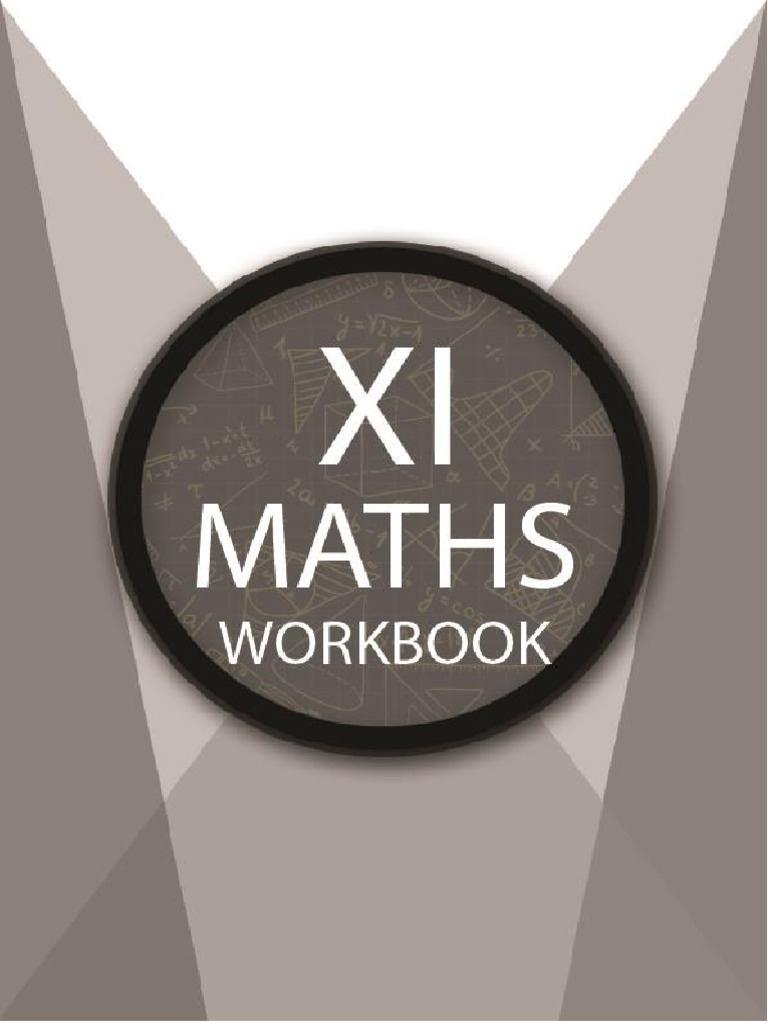 Class XI - Mathematics Workbook PDF | PDF | Trigonometric Functions | Sine
