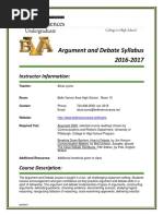 Introduction To Debate - Beginners Manual | PDF