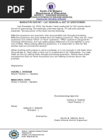 DepEd Learning Activity Sheets (LAS) Sample Template | PDF | Language ...