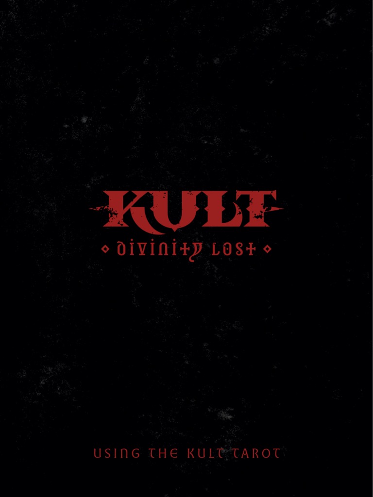 KULT Divinity Lost - Tarot Deck Rules PDF | Download Free PDF | Mind