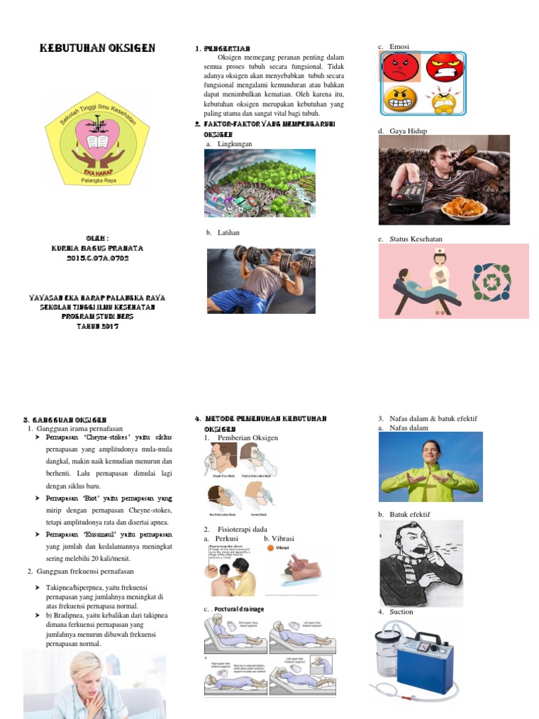 Kebutuhan Oksigen dan Gangguannya | PDF | Kesehatan Holistik
