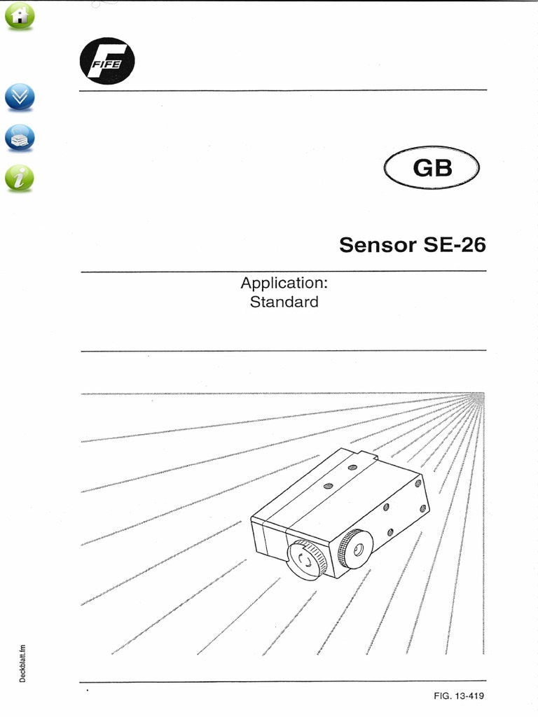Manual Fife Sensor Fe26 | PDF