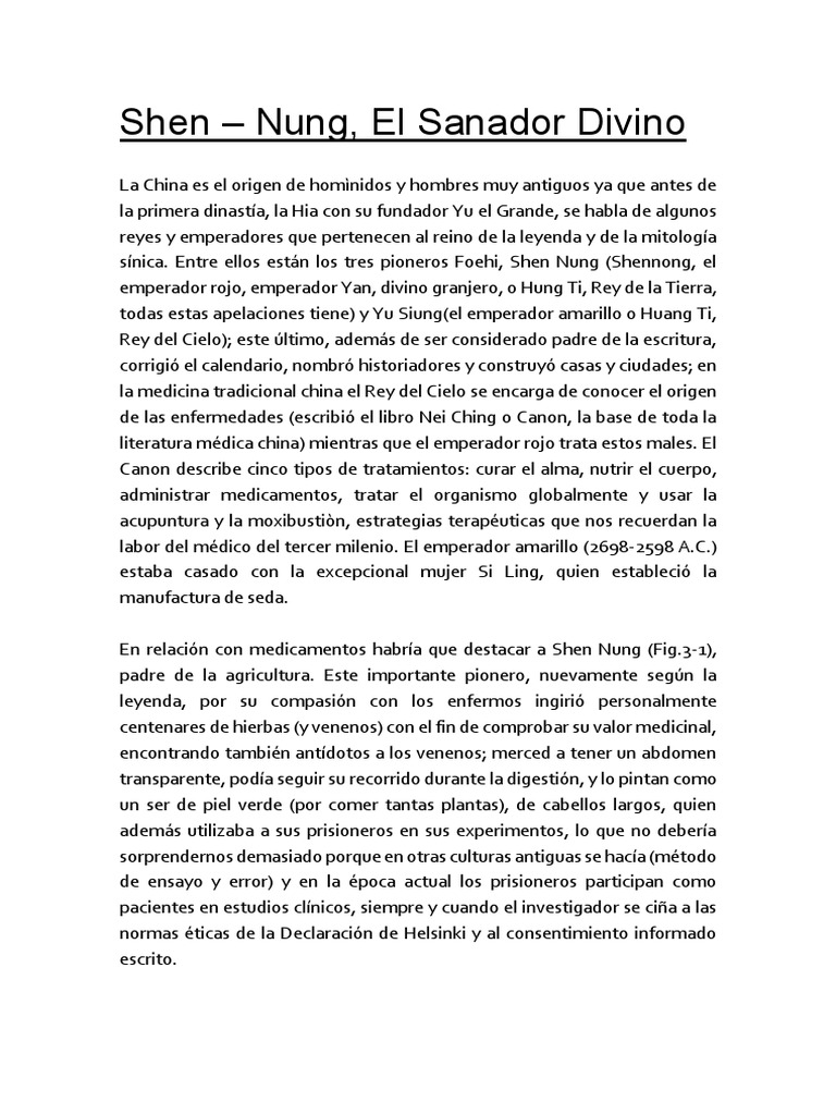 Shen - Nung | PDF | China | Política mundial
