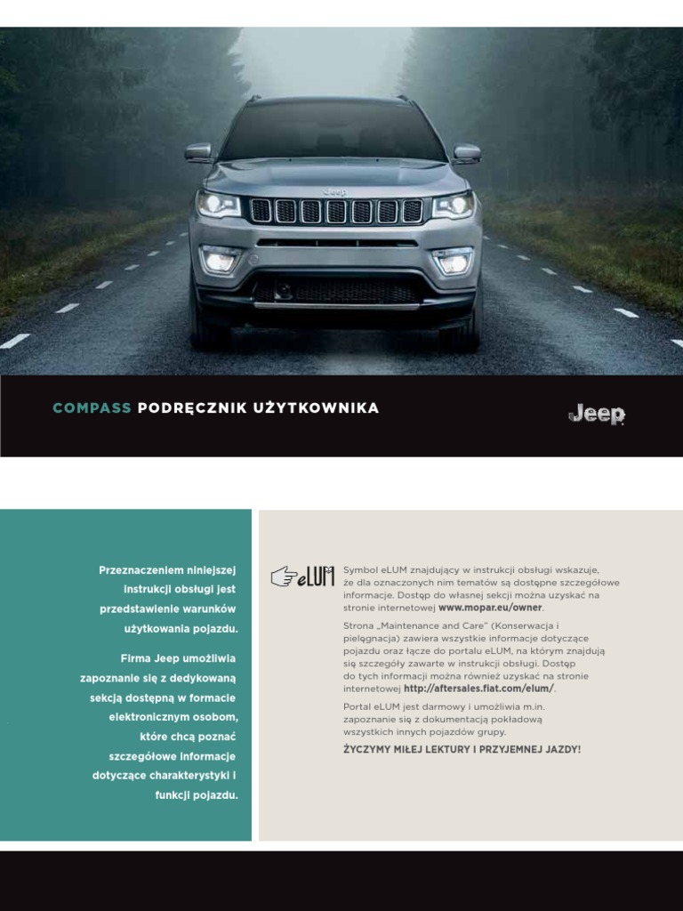 2018 Jeep Compass INSTRUKCJA PDF | PDF