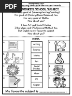 Y4 Module 2 Worksheets Fiera | PDF