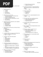 Pharmaceutical QA MCQs | PDF | Quality | Business