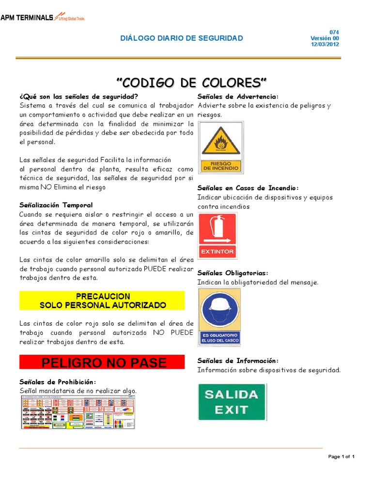 074 Codigo de Colores | PDF
