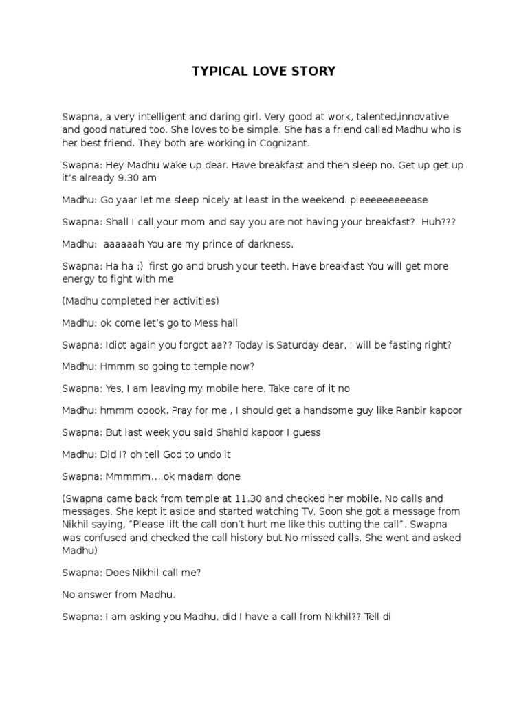 Typical Love Story | PDF