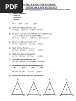 Edutest Practice Test for Year 10-3 | PDF