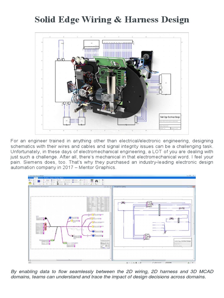 Solid Edge Wiring | PDF | Digital Technology | Computing