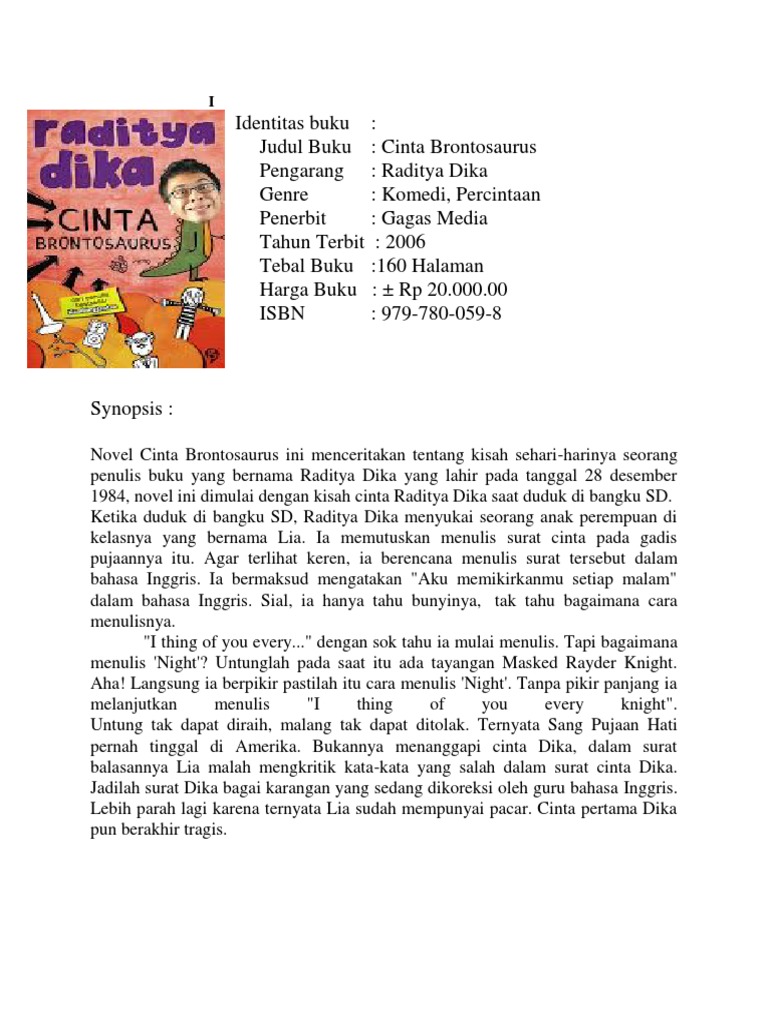 Cinta Brontosaurus | PDF