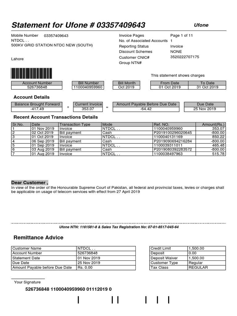 1111 Pdf Pdf Invoice Payments