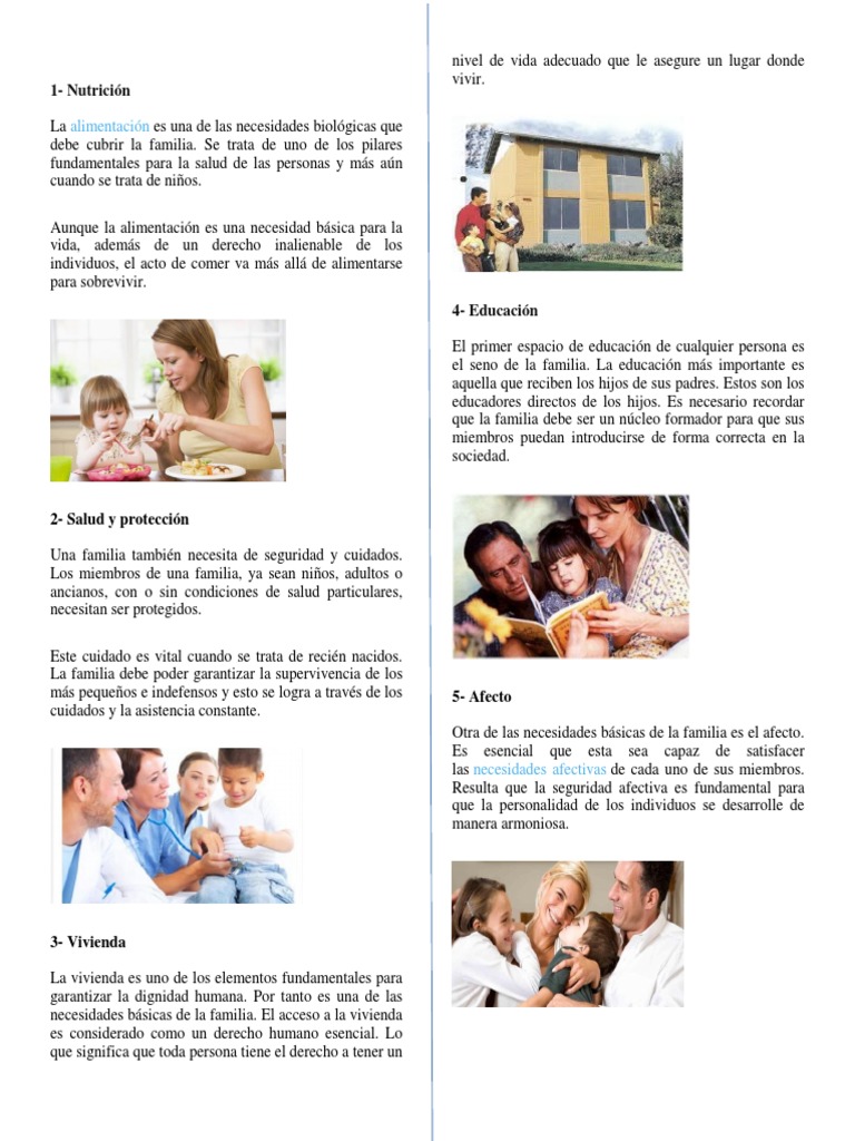 Familia 3ro Basico | PDF | Familia | Homo Sapiens