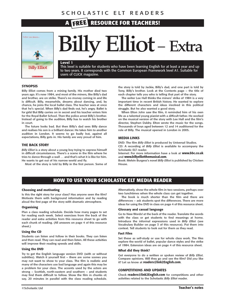 Billy Elliot 104845 PDF | PDF | Energy Development