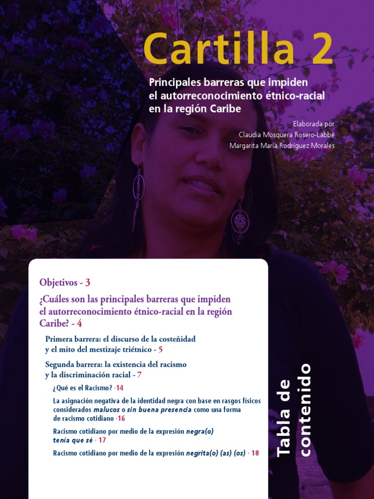 CEA Cartilla 02 | PDF | Racismo | Discriminación y relaciones raciales