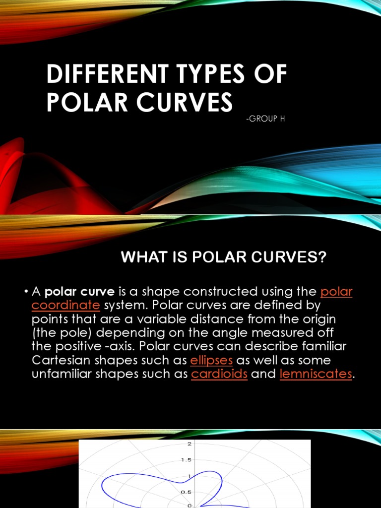 Different Types of Polar Curves | PDF | Ellipse | Trigonometric Functions