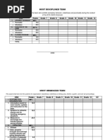 Rubrics For Classroom Cleanliness Assessment | PDF | Waste | Teaching ...