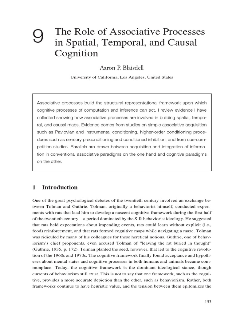 Blaisdell Rational Animals Rational Animals Irrational Humans Chapter 9 ...