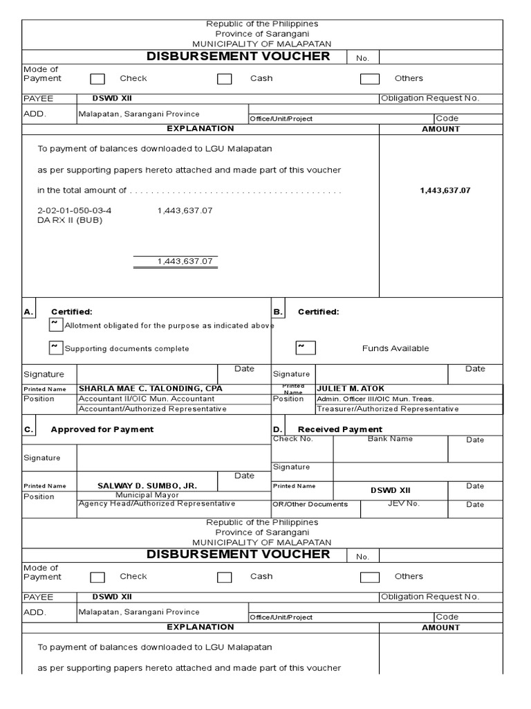 CTC Voucher | PDF | Payments | Debits And Credits