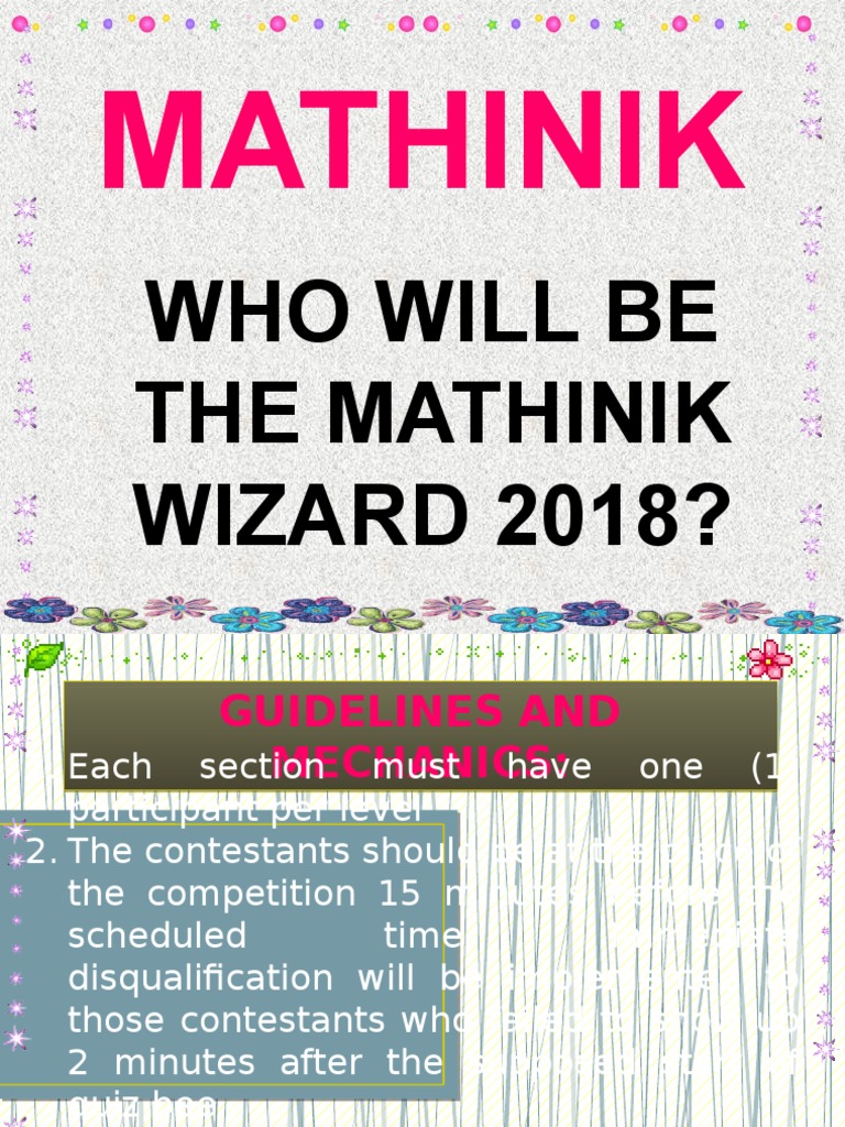 Mathinik Powerpoint | PDF | Pound (Mass) | Business