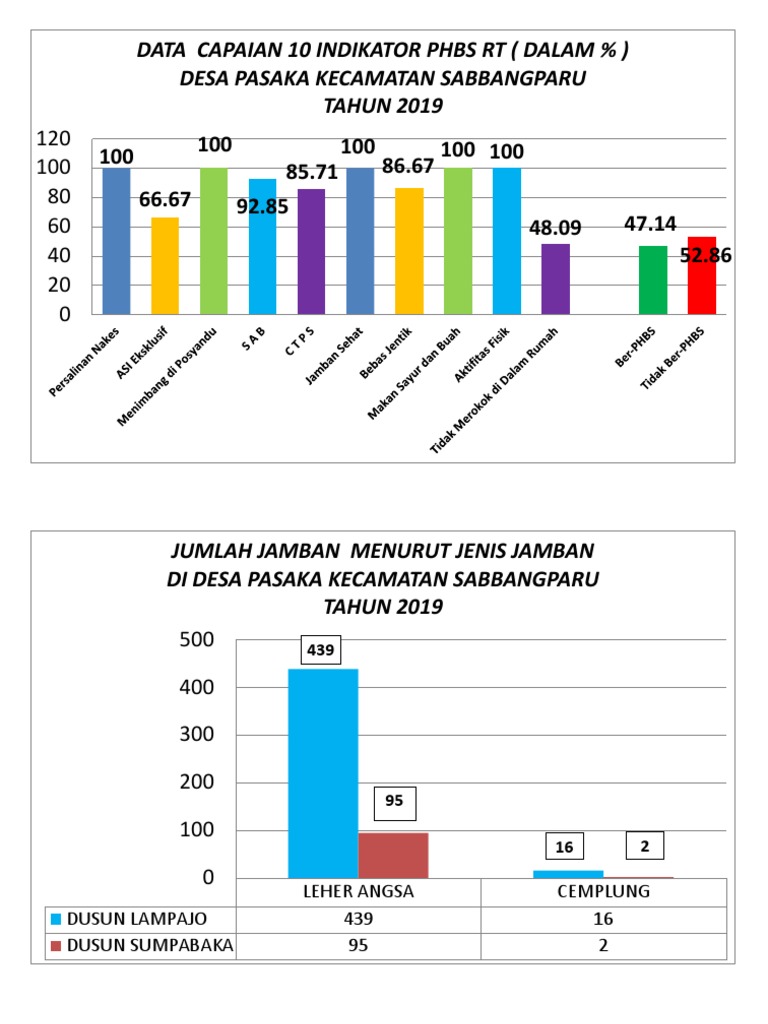 Data Demografi Desa Pasaka 2019 | PDF