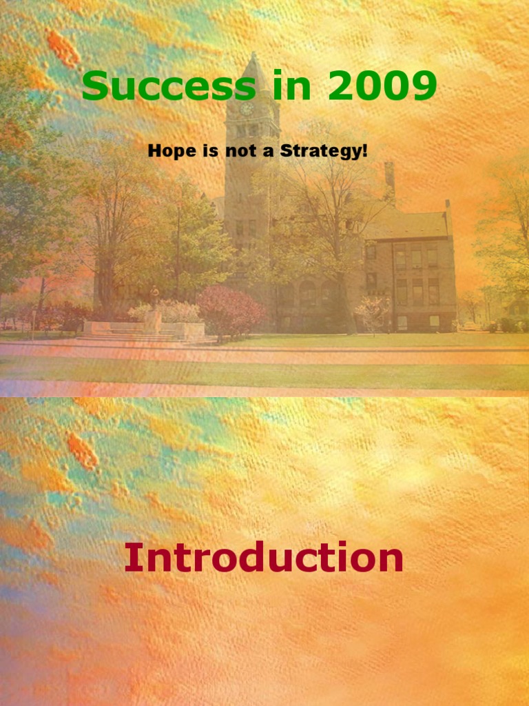 Hope Is Not Strategy | PDF | Communication | Habits