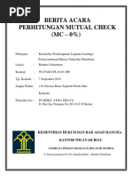 Draft Contoh CCO Dan Justifikasi Teknis | PDF | Teknologi & Rekayasa