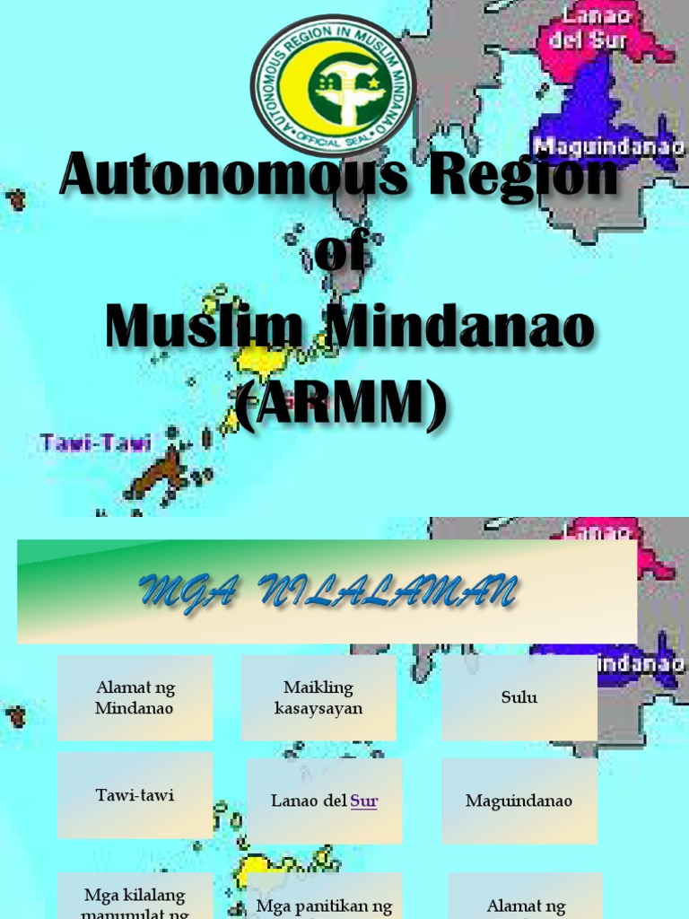 ARMM Panitikan at Kasaysayan | PDF