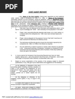 Internal Audit Checklist of Scrap Material | PDF | Receipt | Scrap