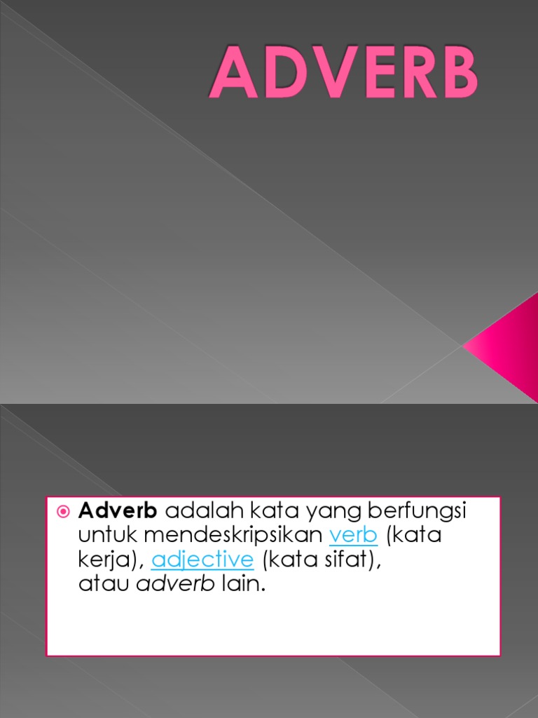 ADVERB | PDF