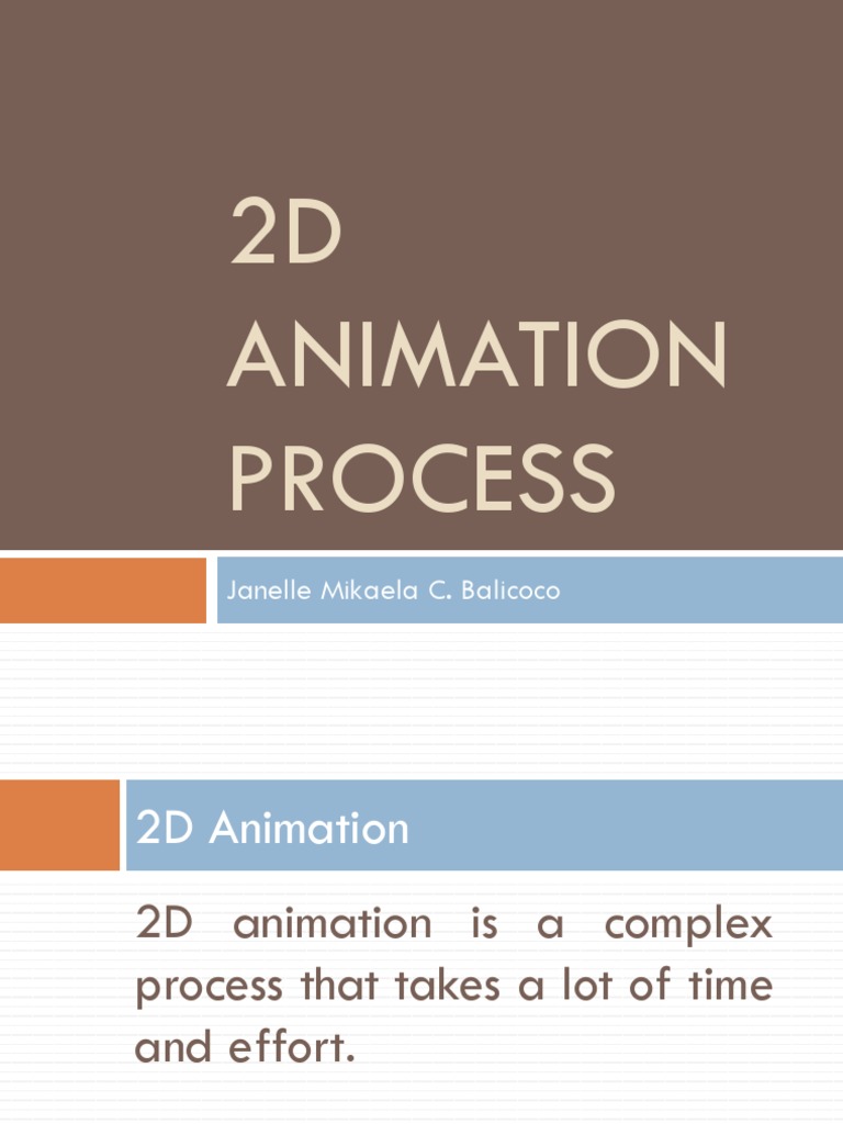 2D Animation Production Steps | PDF | Animation | Media Technology