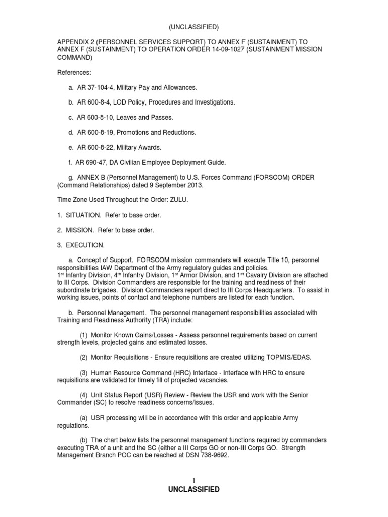 Appendix - 2 (Personnel Services Support) ANNEX F (SUSTAINMENT) v3 ...