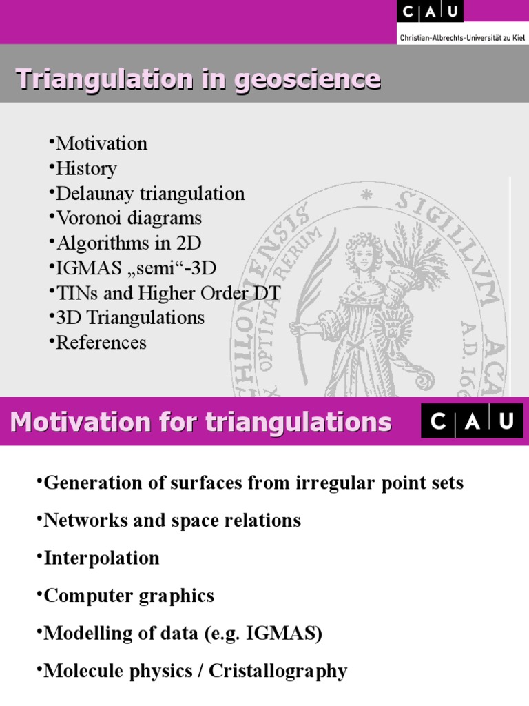 Triangulation | PDF | Space | Geometry