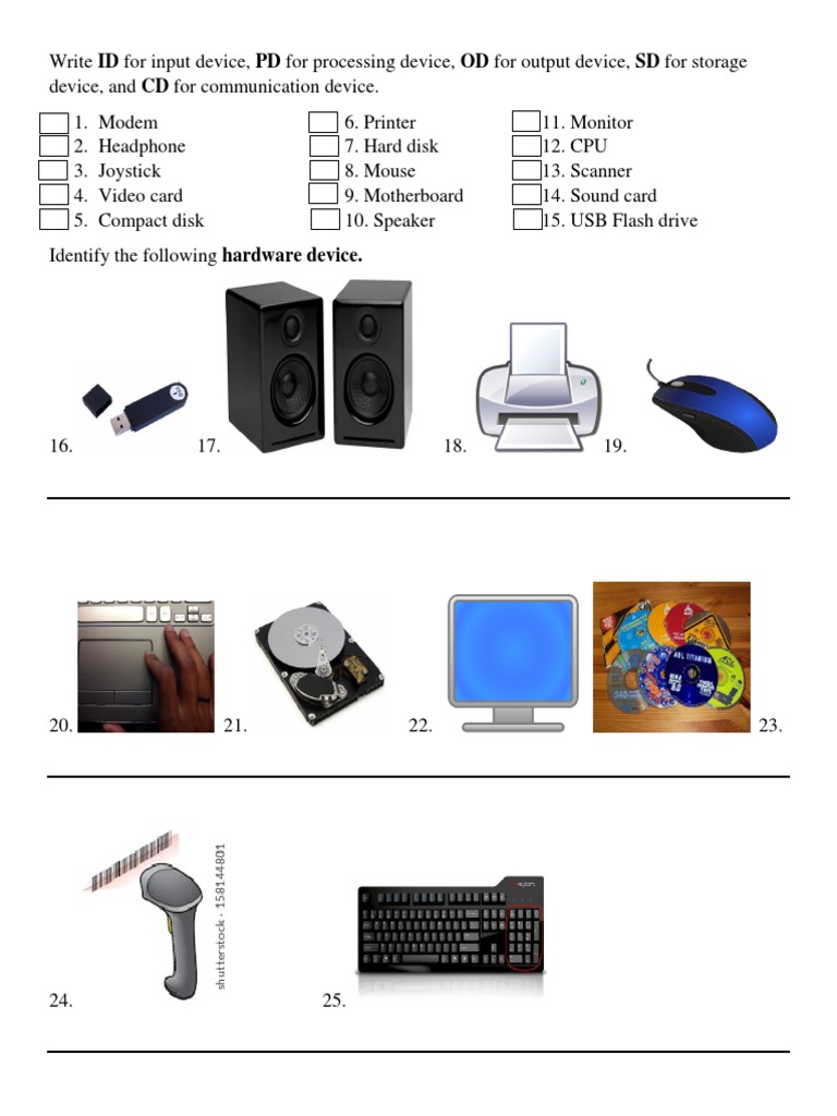 Computer | PDF | Computer Hardware | Input/Output