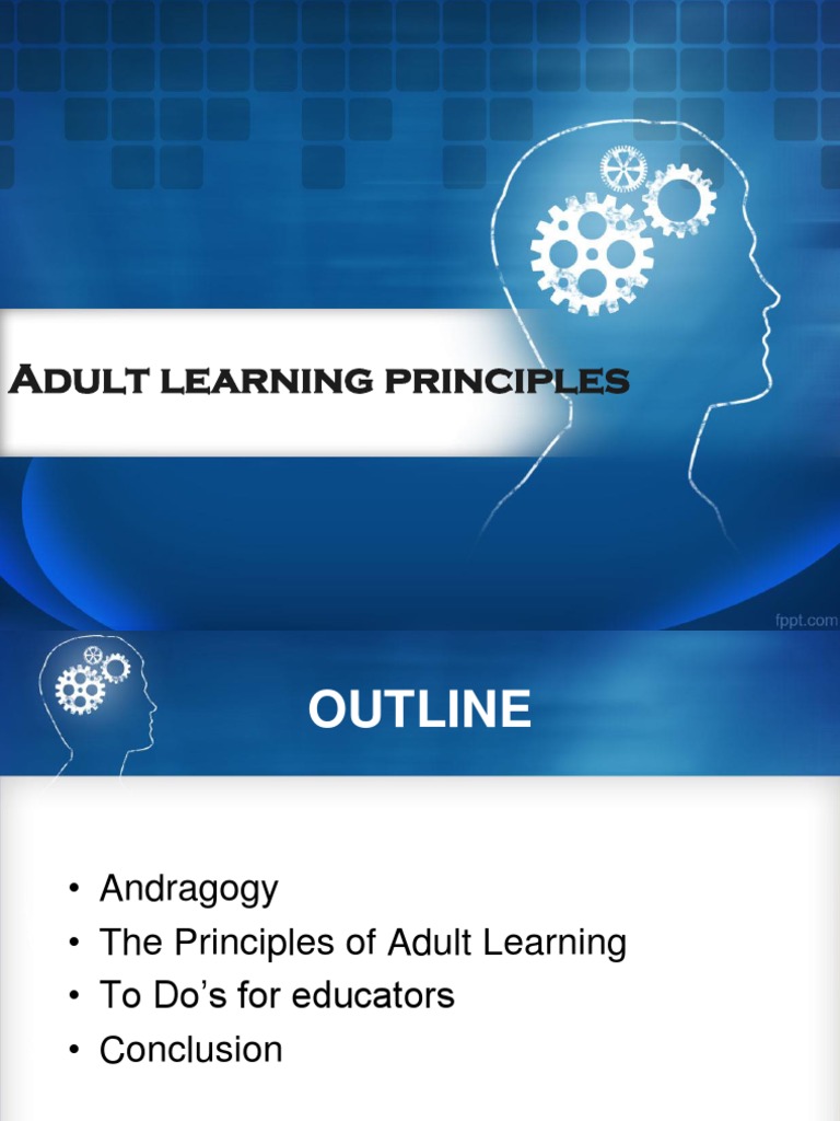 Adult Learning Principles | PDF