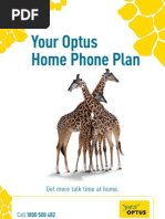 Optus Mobile Plan Details | PDF | Roaming | Credit Card