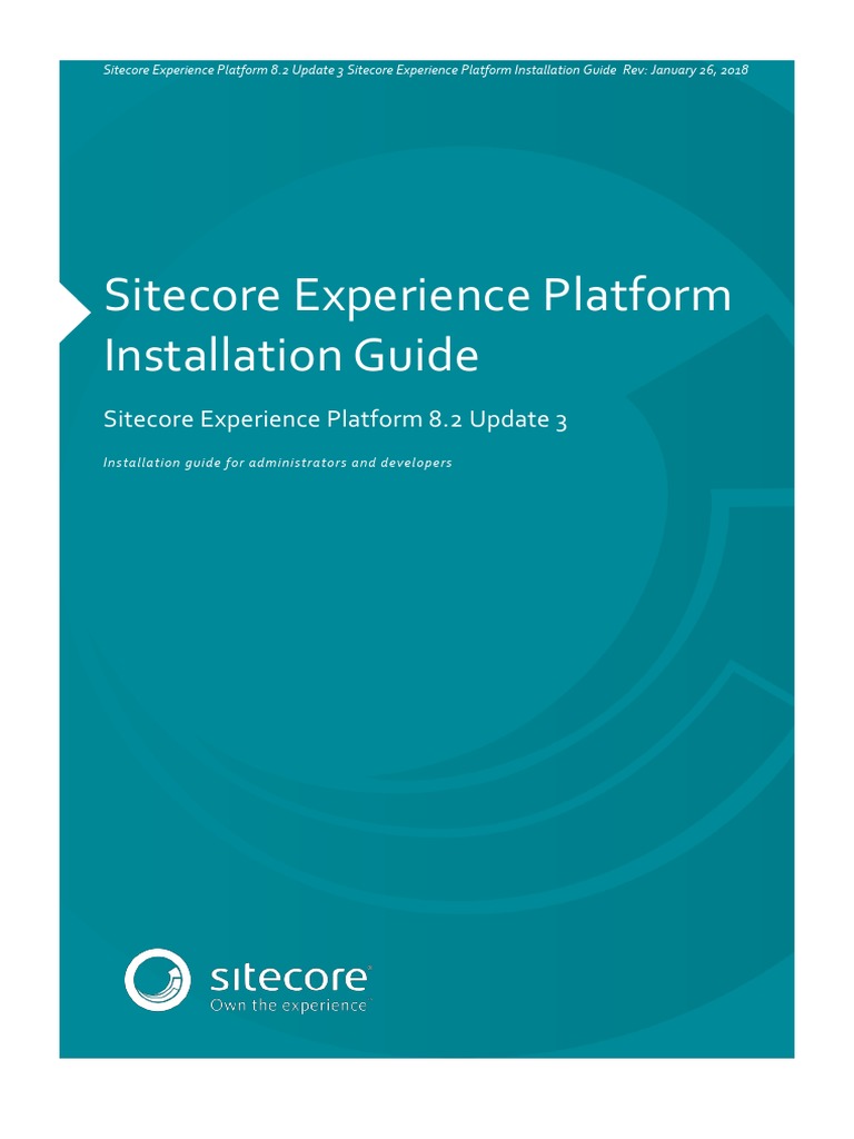 Installation Guide SC82 Update 3 | PDF | Internet Information Services ...