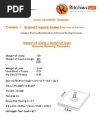 Rigging Plan Template | PDF | Crane (Machine)