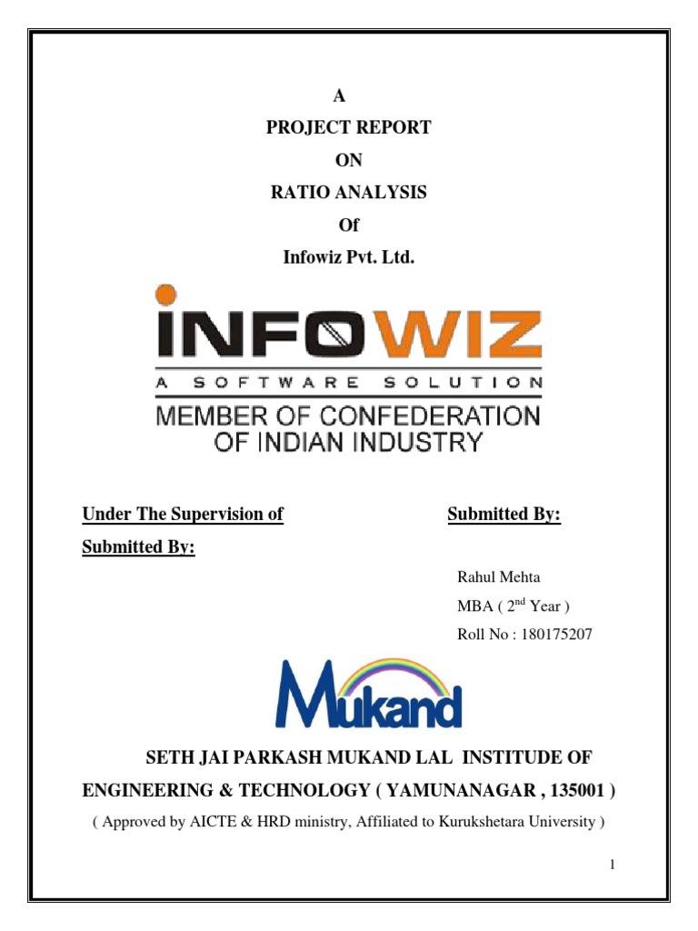 (Rahul) Infowiz | Download Free PDF | Cash Flow Statement | Equity ...
