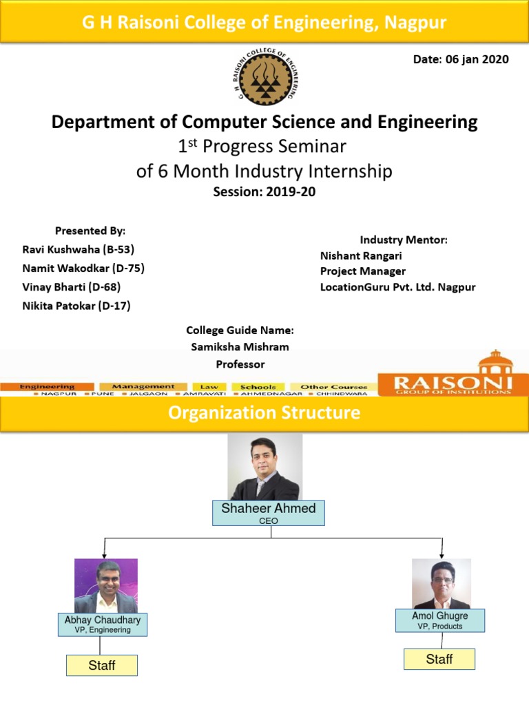 Internship Presentation | PDF | Software Development Process | Software ...