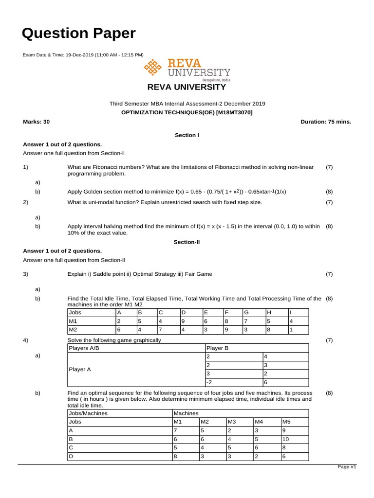 OT | PDF | Mathematical Optimization | Algorithms And Data Structures