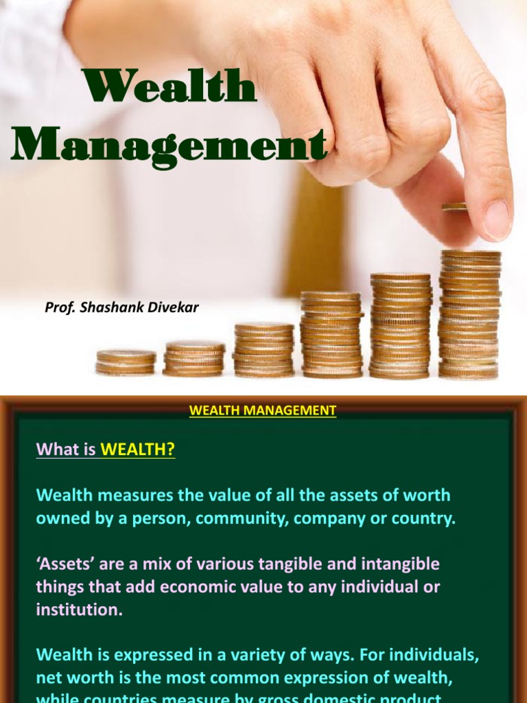Wealth Management | PDF | Asset Allocation | Real Estate Investment Trust