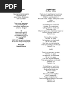Cagayan Hymn | PDF | Culture (General) | Languages