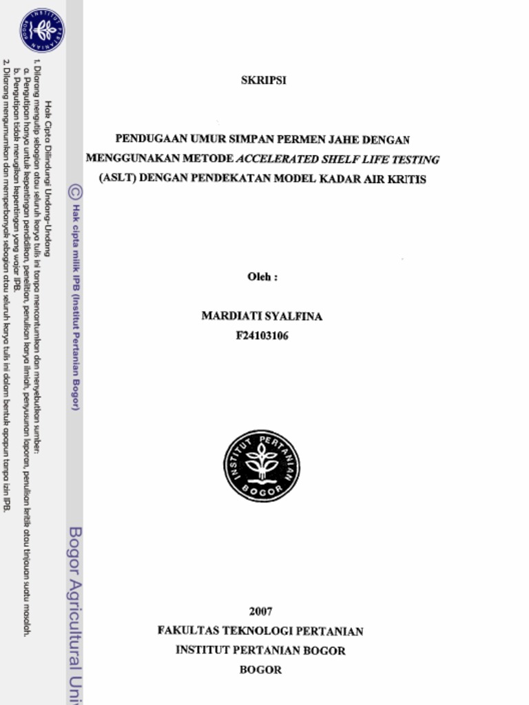 ASLT Labuza Permen Jahe | PDF