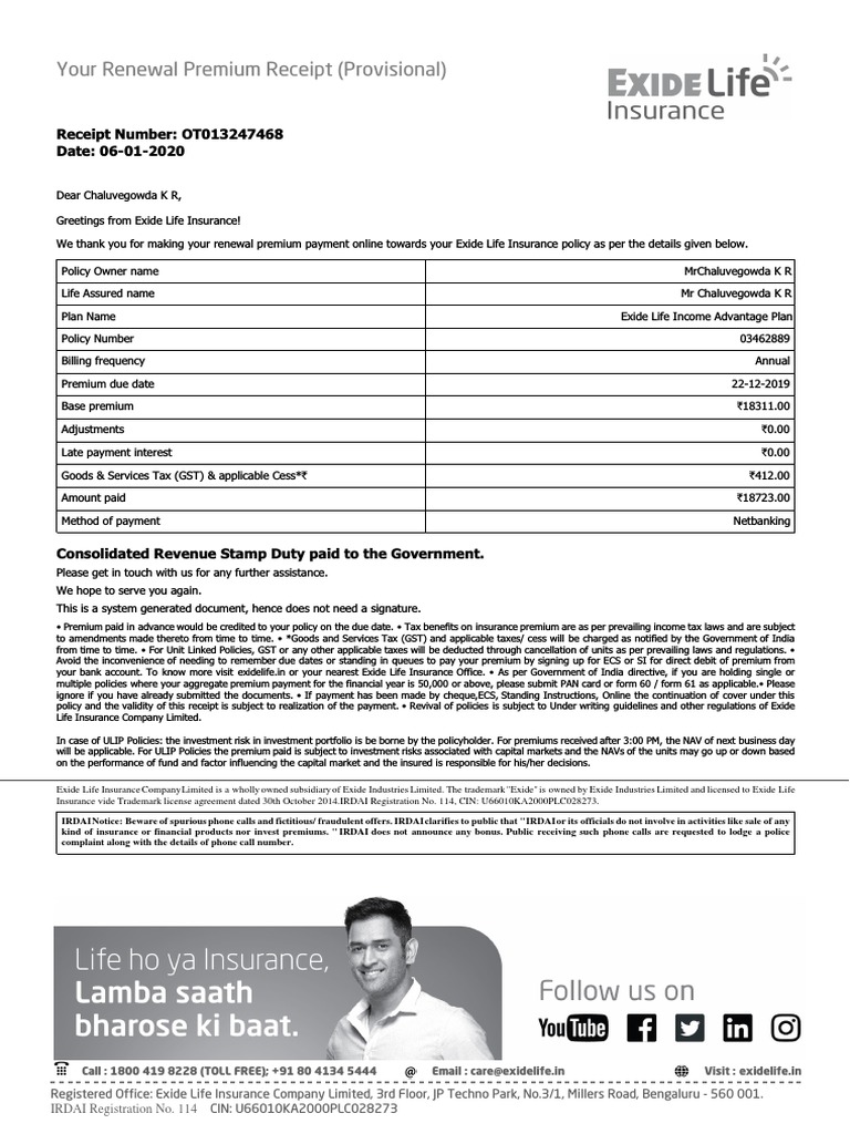 Document | PDF | Life Insurance | Insurance